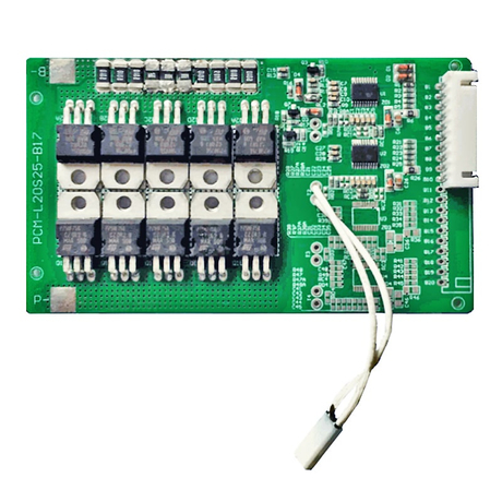 24V/36V/48V/60V/72V BMS 6s-20s 25a for 72V 74V Li-ion/Lithium/Li ...