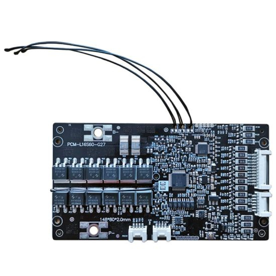 5s-16s 24V/36V/48V/60V 60a BMS for 57.6V 59.2V Li-ion/Lithium/Li ...