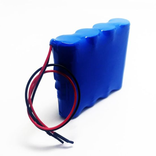 4S1P 12V 14.4V 14.8V 18650 2600mAh rechargeable lithium ion battery pack with PCM and connectors ...