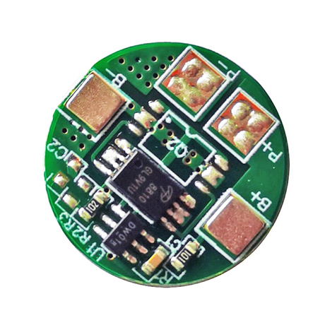 1s 5a Round BMS for 3.6V 3.7V Li-ion/Lithium/Li-Polymer 3V 3.2V LiFePO4 ...