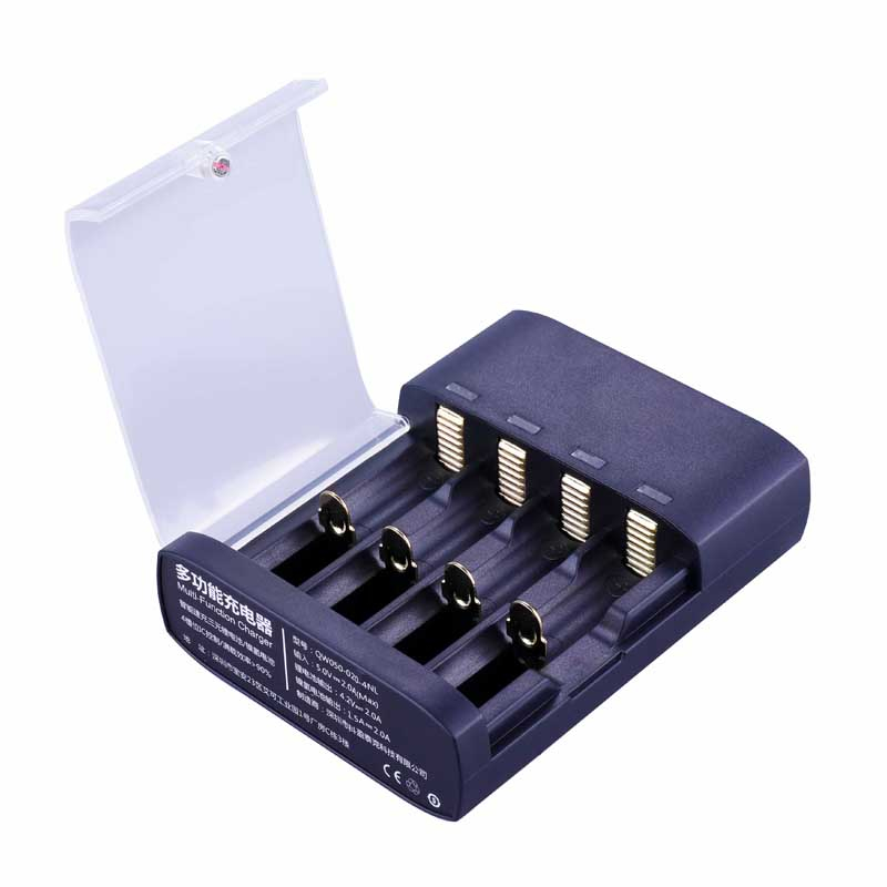 Factory Supply 4 Slot Plug 1.2V NiMH/NiCd 3.7V Lithium Rechargeable ...