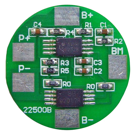 1s 3a Round BMS for 3.6V 3.7V 21700/22500/22650 Li-ion/Lithium 3V 3.2V ...