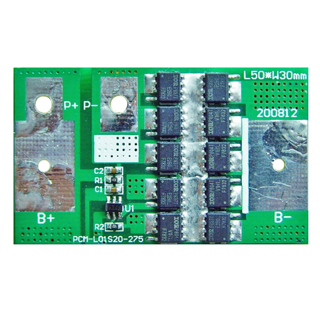 1s 20a BMS for 3.6V 3.7V Li-ion/Lithium/Li-Polymer 3V 3.2V LiFePO4 ...