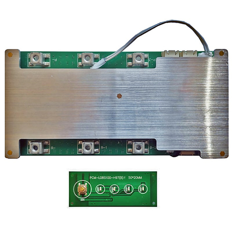 8s 100A PCM BMS for 28.8V 29.6V Li-ion/Lithium/ Li-Polymer 24V 25.6V ...